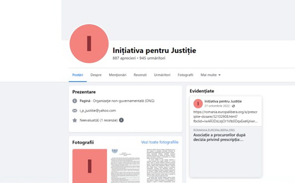 “Asociația Inițiativa pentru Justiție”, afectată de faptele de arme ale co-fondatorilor săi ...
